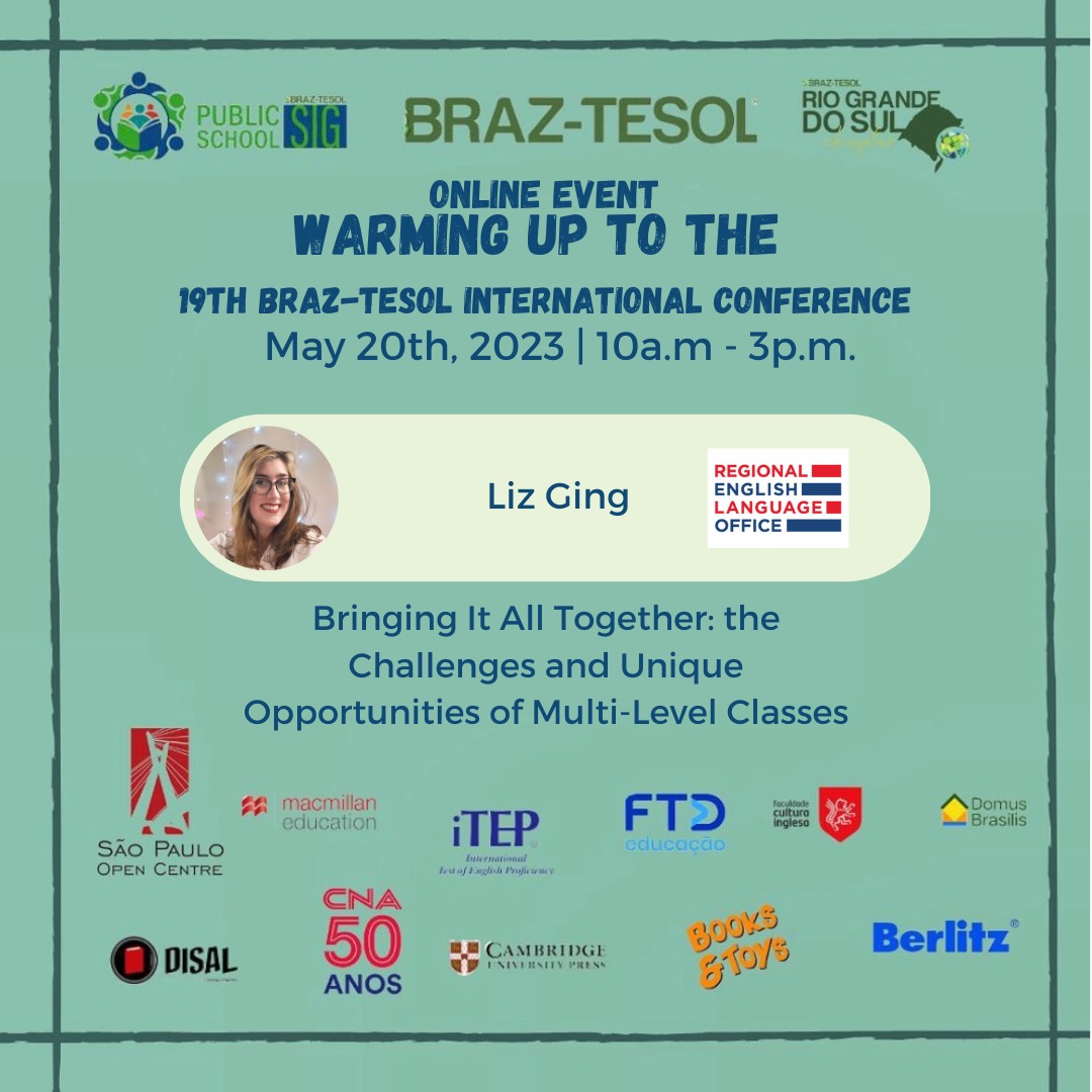 BRAZ-TESOL - Event Warming up to the 19th BRAZ-TESOL Conference 2023